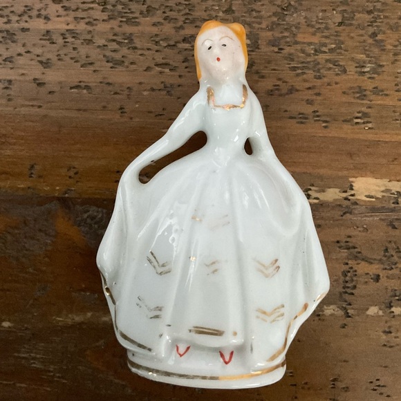 Vintage | Accents | Vintage Made In Japan Fancy Lady Figurine | Poshmark